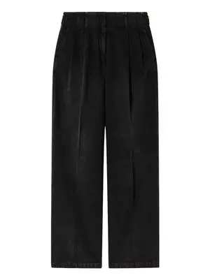 GOLDEN GOOSE Wide-leg Jeans - Black