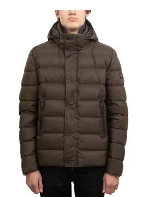 PAUL  SHARK Paul & Shark Long-sleeved Quilted Down Jacket - Black