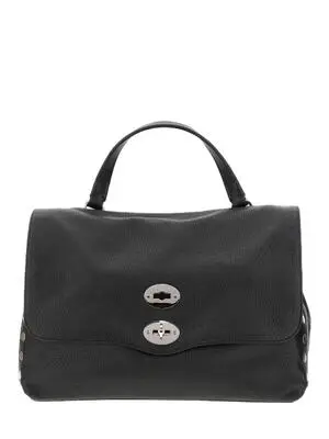 ZANELLATO Flip Shoulder Bag - Black