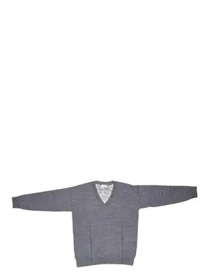 P.a.r.o.s.h Linfa V-neck Long Sleeve Top - Gray