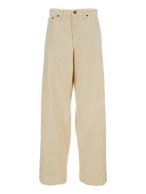 HAIKURE Haikure Bethany Wide-Leg Jeans Nude