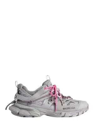 Balenciaga Track Trail Lace Up Sneakers - Gray