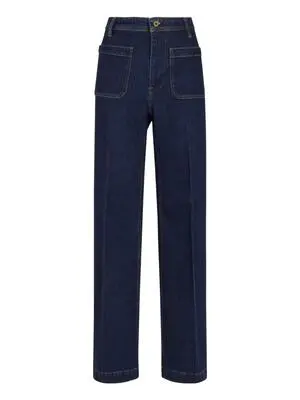 Polo Ralph Lauren High Waist Straight Leg Jeans - Black