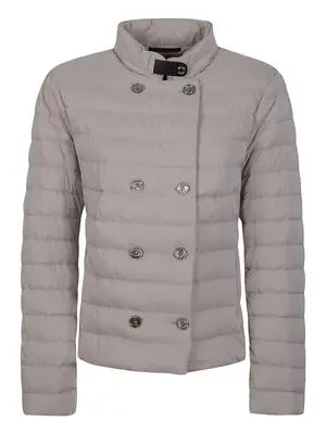 MOORER Clement Double-breasted Down Jacket - Gray