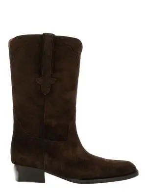 Paris Texas Hilda Ankle Boots - Brown