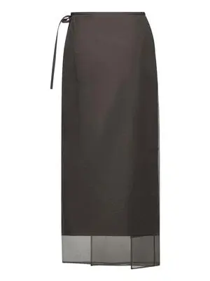 Brunello Cucinelli Midi Skirt - Black