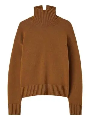 JIL SANDER Jil Sander High-Neck Ribbed Sweater