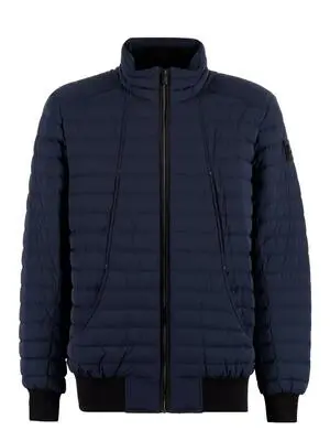 Moose Knuckles Padded Bomber Jacket - Black
