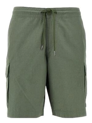 Emporio Armani Cargo Shorts With Drawstring Waist - No