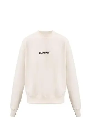 JIL SANDER Jil Sander Logo Printed Crewneck Sweatshirt No