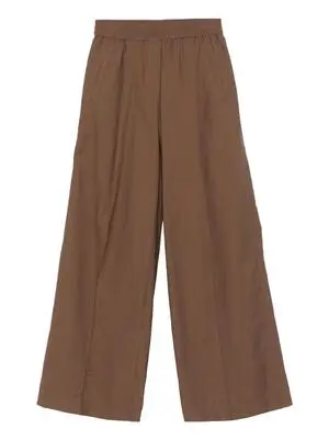 Brunello Cucinelli Brunello Cucinelli Pleated Wide-Leg Trousers Green