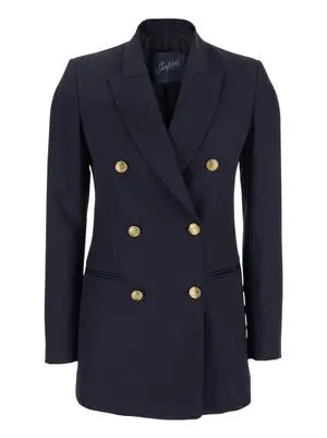 THE SEAFARER The Seafarer Betty Double-Breasted Blazer