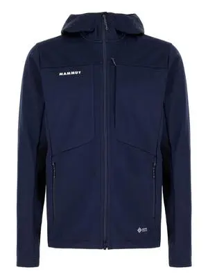 MAMMUT Hooded Zip-up Jacket - Black
