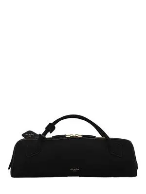 Alaïa Teckel Zipped Clutch Bag - Black