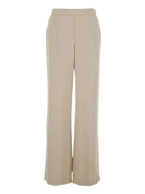 P.a.r.o.s.h Wide Leg Trousers - Nude