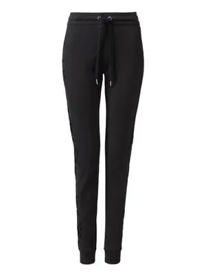 EA7 Logo Sweatpants - Black
