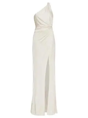 TOM FORD Tom Ford One-Shoulder Ruched Evening Gown With High Waist And Slit