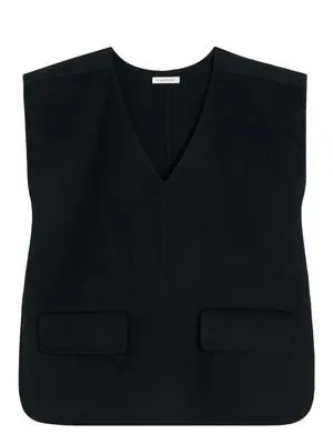 BY MALENE BIRGER Cilia Knitted Vest - Black