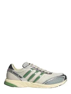 ADIDAS ORIGINALS Adizero Adios Sneakers - Cream White / Preloved Green / Dark Brown