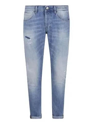 DONDUP Pocket Denim Trousers - Blue