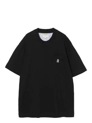 Undercover Sunspel The Shepherd Embroidered Patch T-shirt - Black
