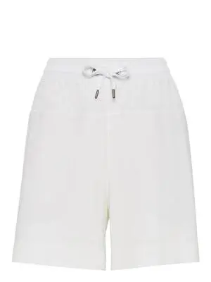 Brunello Cucinelli Elasticated Drawstring Shorts - White