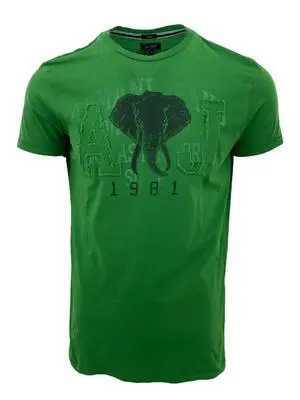 Emporio Armani Item O-neck Short-sleeved T-shirt - Green
