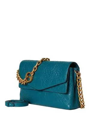 Gucci Large Shoulder Bag With Chain - Cobalt Blue