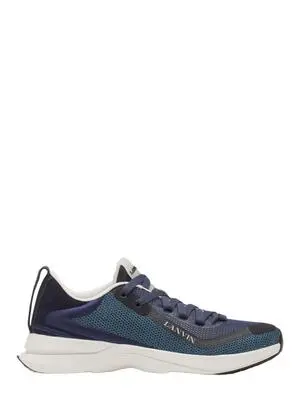 LANVIN Low Top Lace-up Sneakers - Black