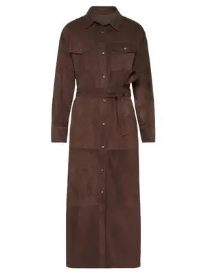 Brunello Cucinelli Belted Shirt Dress - No