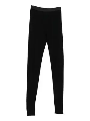 FORTE_FORTE Knitted Leggings - Black