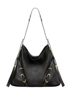 Givenchy Voyou Medium Shoulder Bag - Black