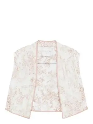FORTE_FORTE Sleeveless Vest - White