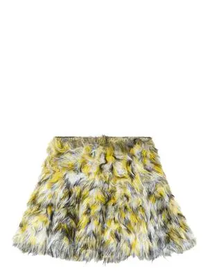 DIESEL® Diesel Fluffy Jacquard Knit Mini Skirt No