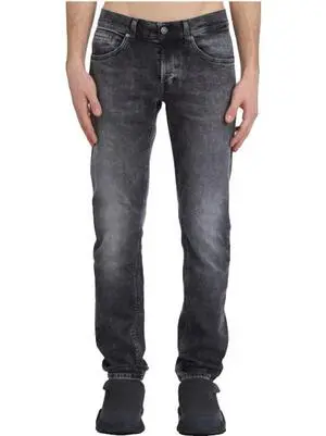 DONDUP Denim Trousers - Black