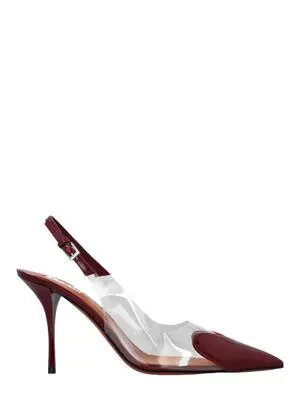 Alaïa 90mm Le Coeur Pumps - Wine Red