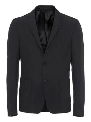 Prada Single-breasted Suit Jacket - Black