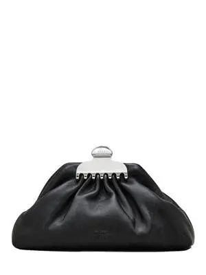 Marc Jacobs Marc Jacobs Small Clutch Bag With Chain Detail Black
