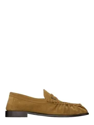 Saint Laurent Le Loafer Slip-on Slipper - Brown