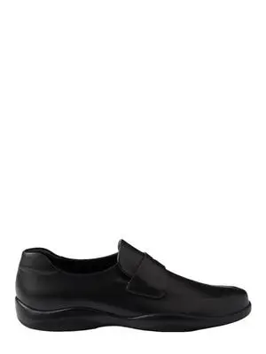 Prada Round Toe Loafers - Black