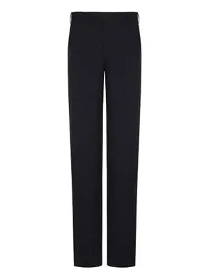 Emporio Armani Logo Casual Pants - Black