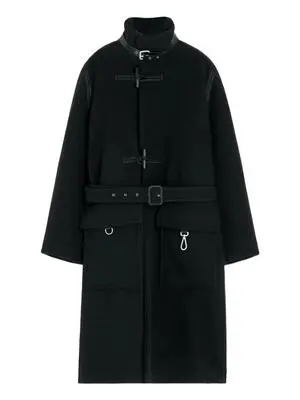 LEMAIRE Lemaire Belted Patch Pocket Coat
