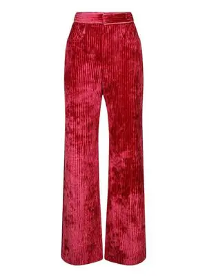 Isabel Marant Étoile Straight-leg Corduroy Trousers - Red