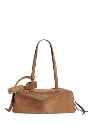 Balenciaga Balenciaga Carrie Bowling Shoulder Bag Camel