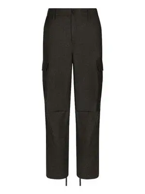 DOLCE & GABBANA Dolce & Gabbana Flannel Cargo Trousers