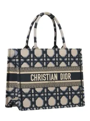 Dior Medium Book Tote - Gray