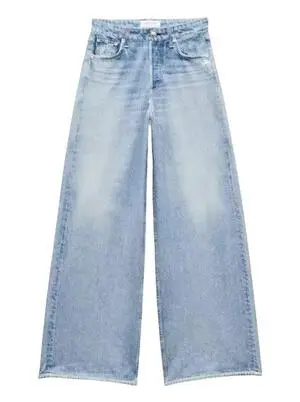 Rag & Bone Rag & Bone Wide-Leg Jeans Blue