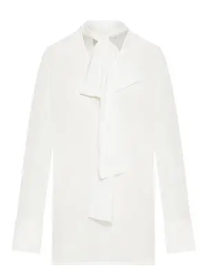 SPORTMAX Sportmax Pussy-Bow Long-Sleeved Shirt
