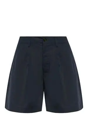 Woolrich Buttoned High-waisted Shorts - Blue