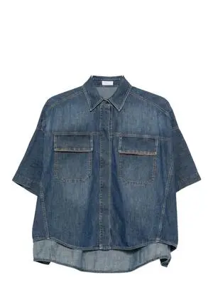Brunello Cucinelli Denim Shirt - Blue
